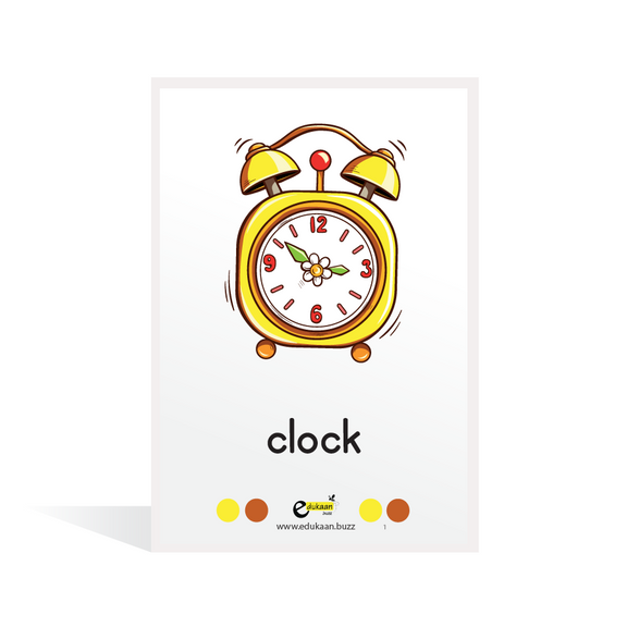 DAILY OBJECTS FLASH CARDS - 8024 – edukaan.buzz